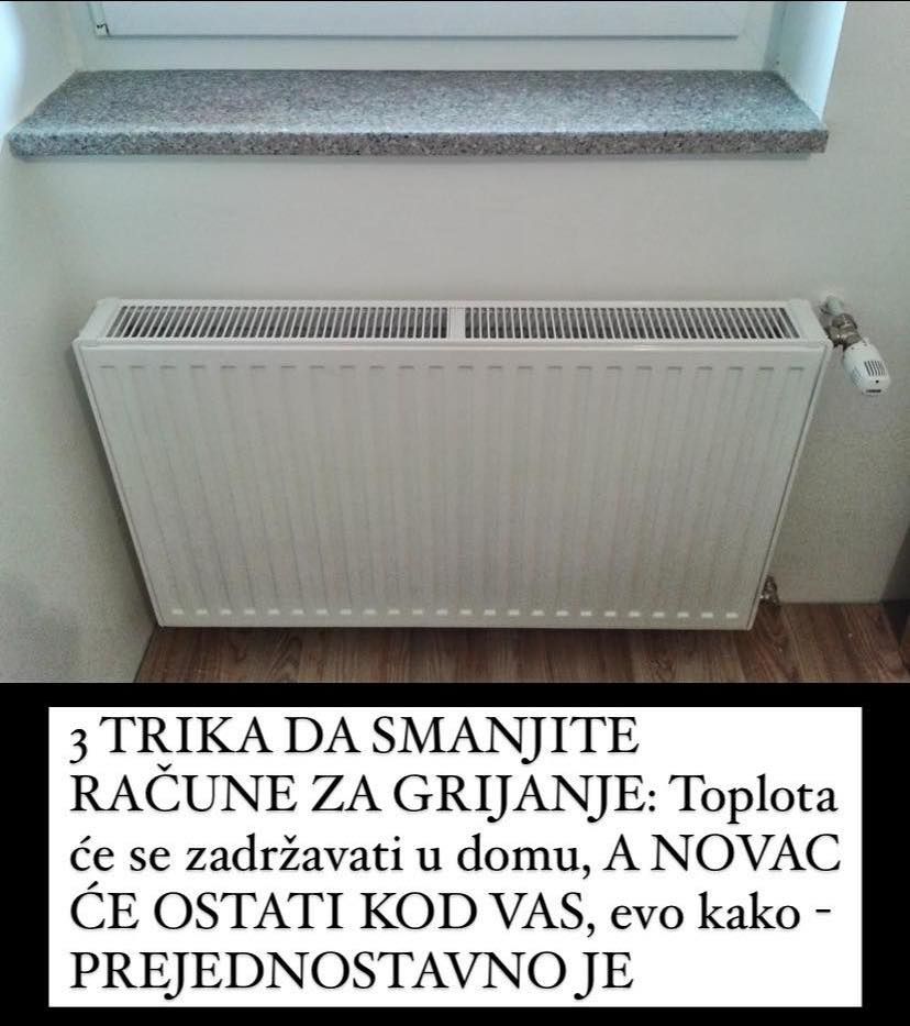 3 TRIKA DA SMANJITE RAČUNE ZA GRIJANJE: Toplota će se zadržavati u domu ...