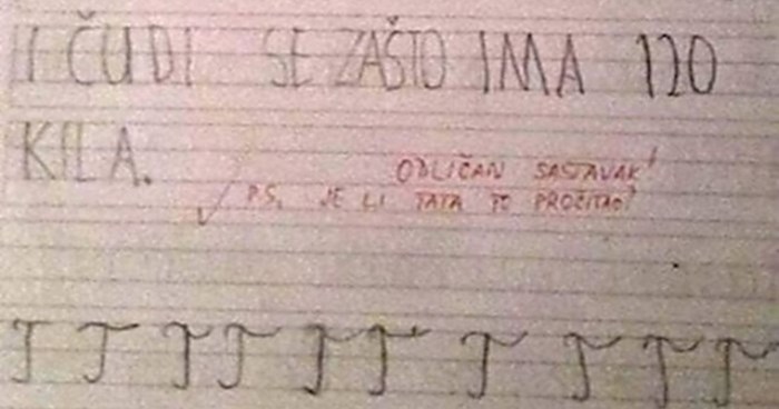 Morate pročitati sastavak koji je nasmijao tisuće ljudi; Ovako on vidi ...