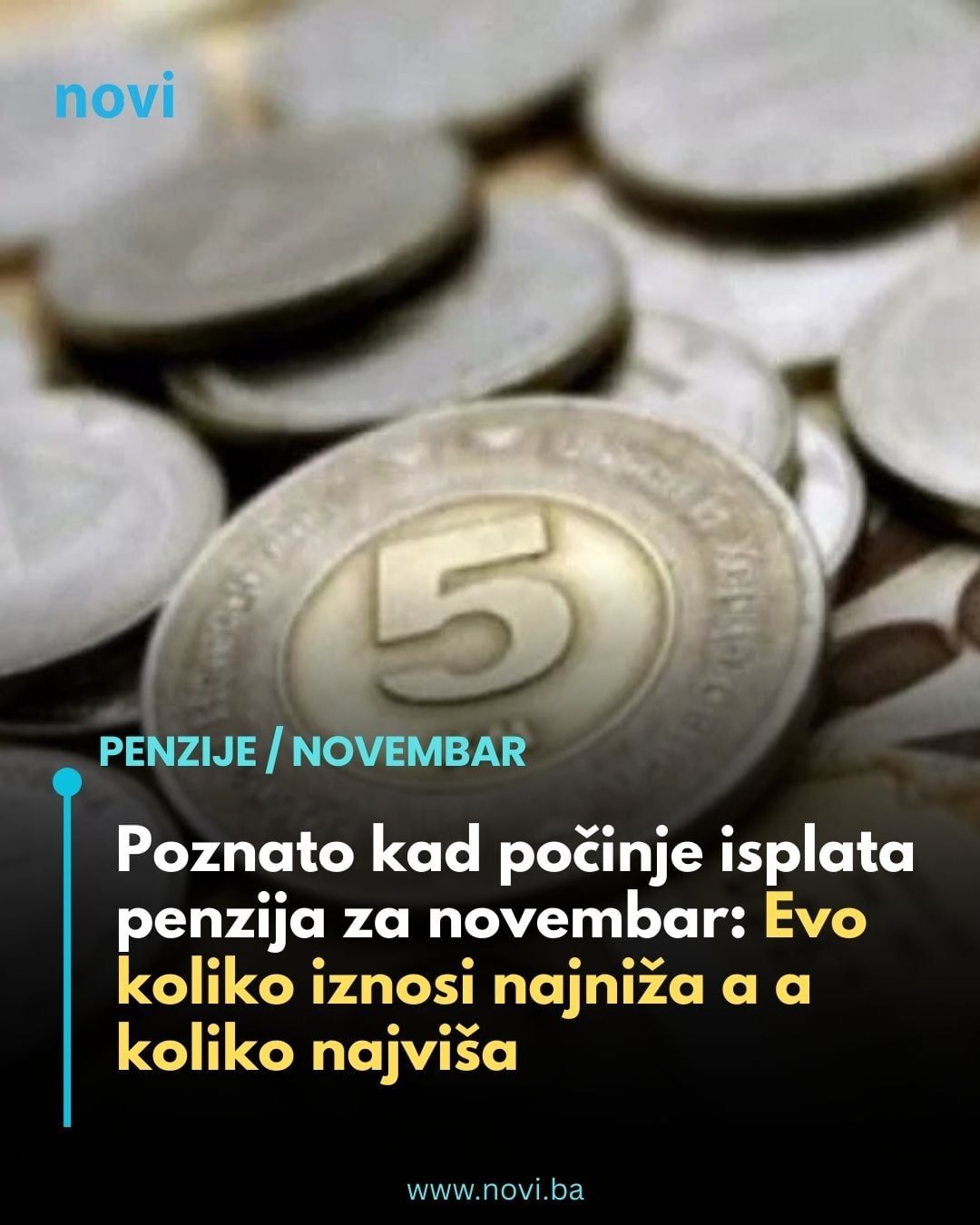 Poznato kad počinje isplata penzija za novembar: Evo koliko iznosi ...